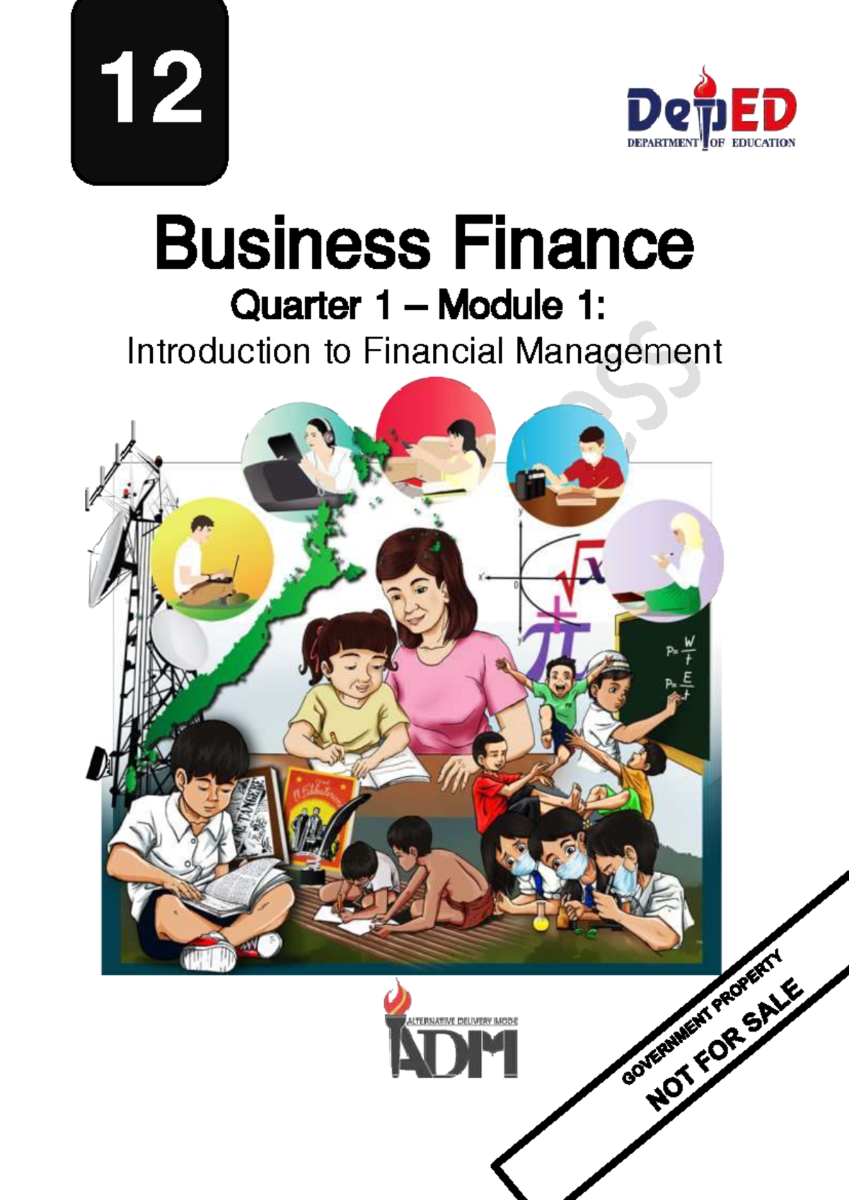 Business Finance Grade 12 Q1 M1: Intro to Financial Management Module ...