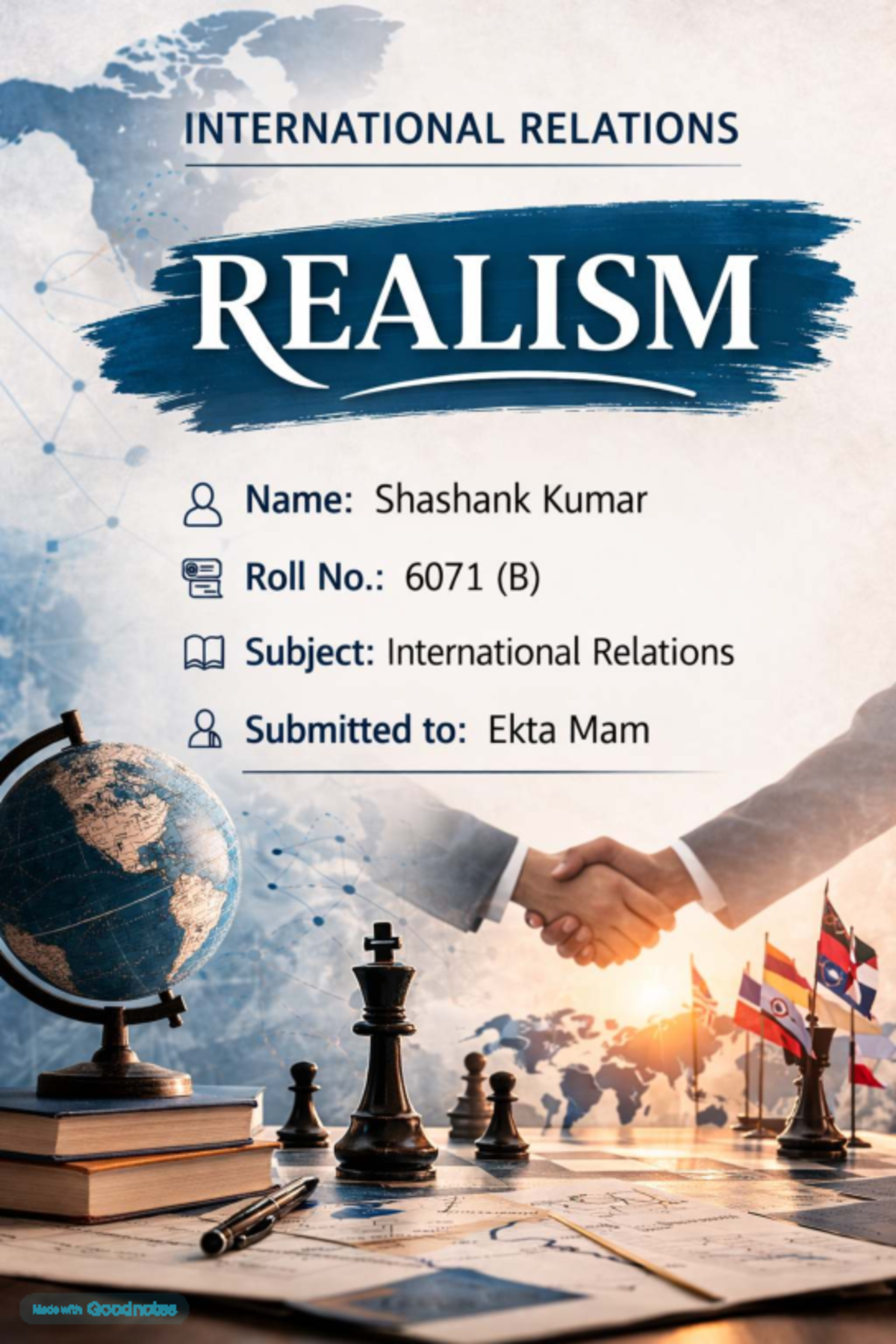 International Relations: Understanding Realism in Global Politics - Studocu