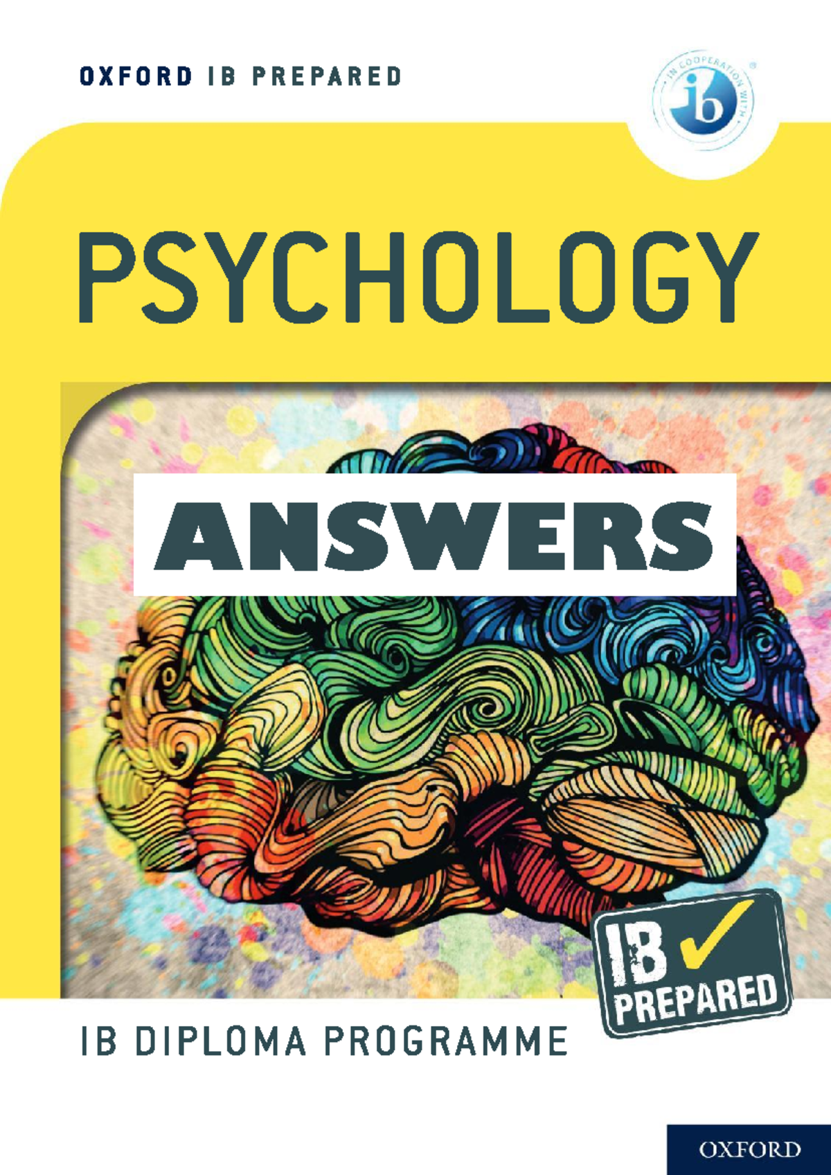 Psychology IB HL Exam Answers - Alexey Popov - Oxford 2020 - Studocu