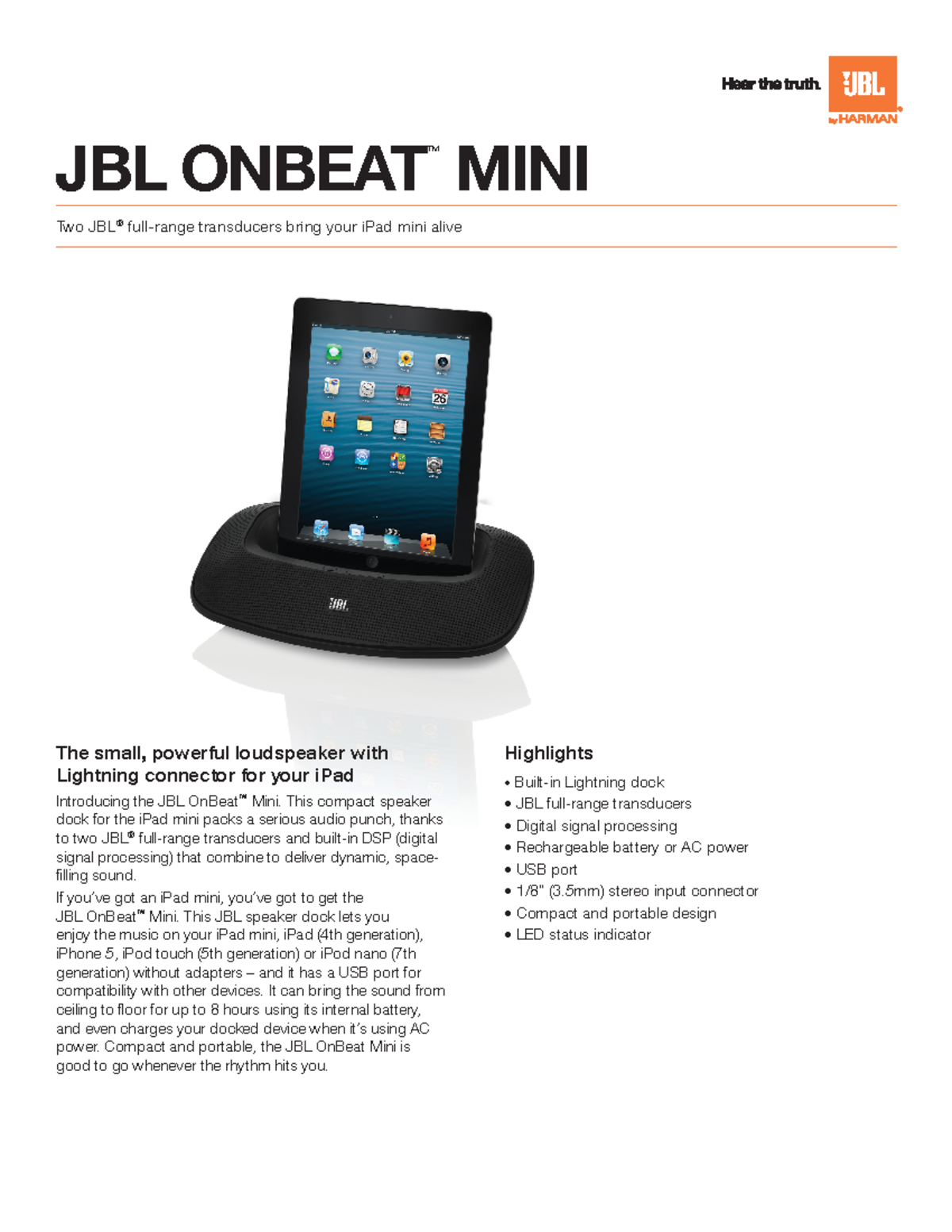 JBL ONBEAT Mini Review: Key Features & Performance Insights - Studocu