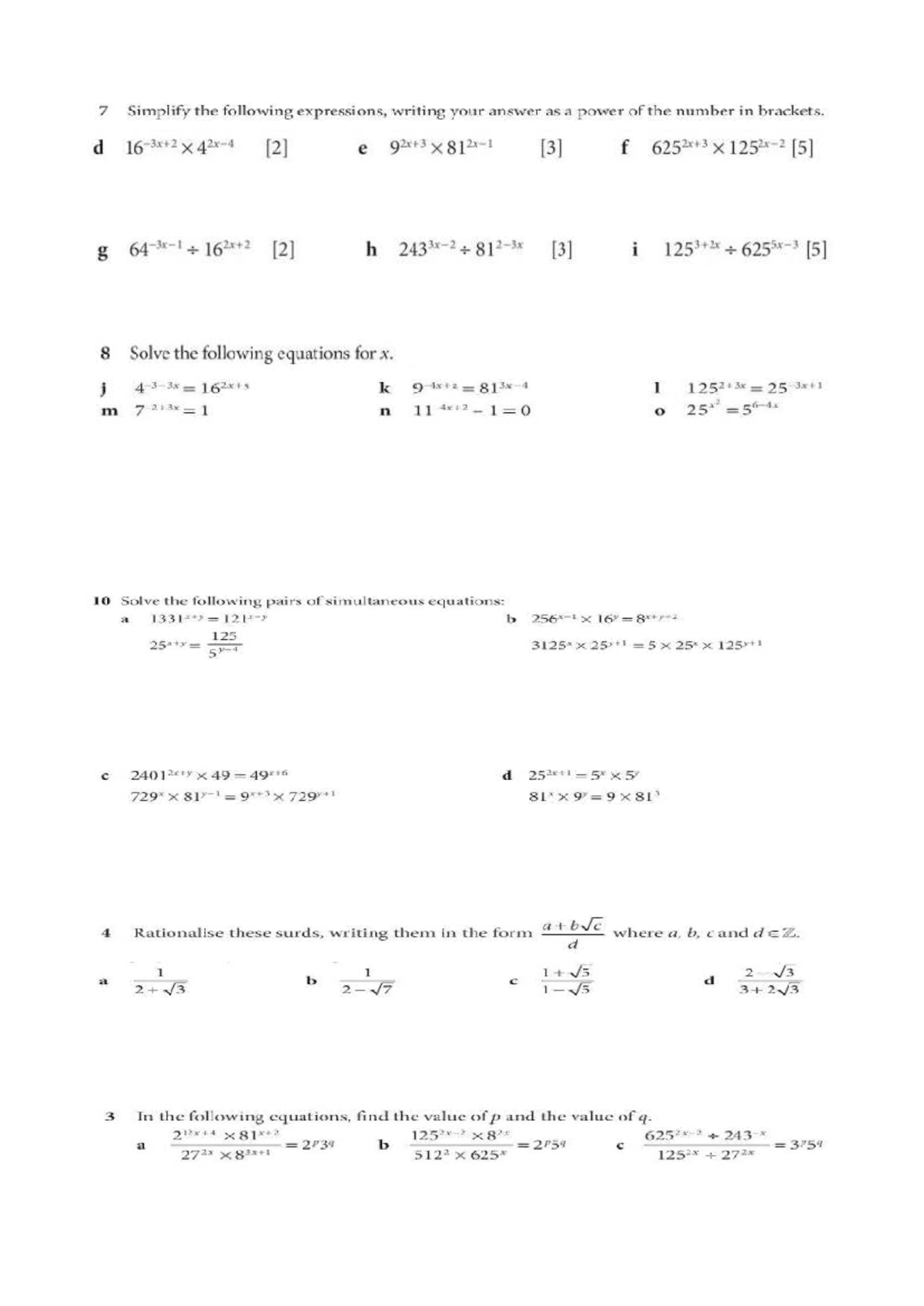 Chapter 2: Simplifying Expressions and Solving Equations - Studocu
