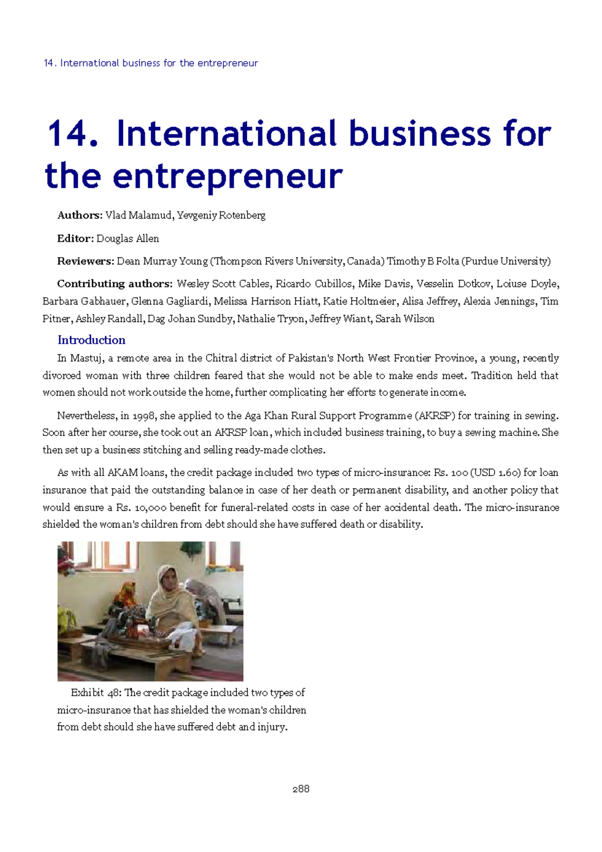 International Business for the Entrepreneur: Globalization Insights ...