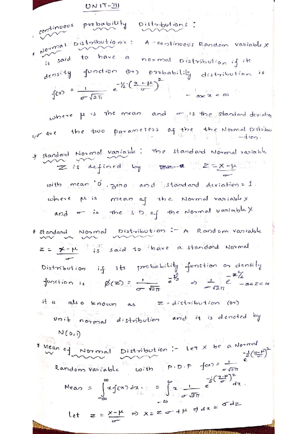 Continuous Probability Distributions: Normal Distribution Overview (MSF ...