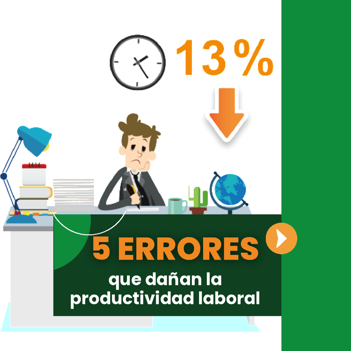 5 Errores QUE Afectan LA Productividad - que dañan la productividad laboral 1. Liderazgo carente ...