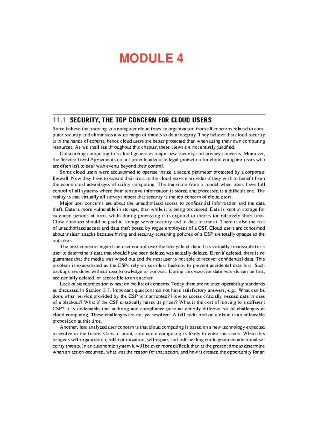 BAD515C module 3 textbook - 4 Bibliographic Notes and Homework - Studocu