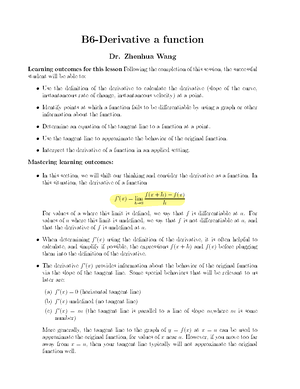 B5 Derivative - explanations and examples - B 5 - Derivative as a Limit ...
