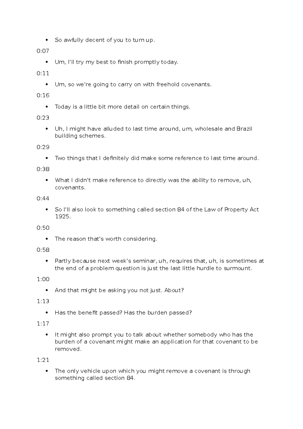 Section 84 of the Law of Property Act 1925: Understanding Covenant ...
