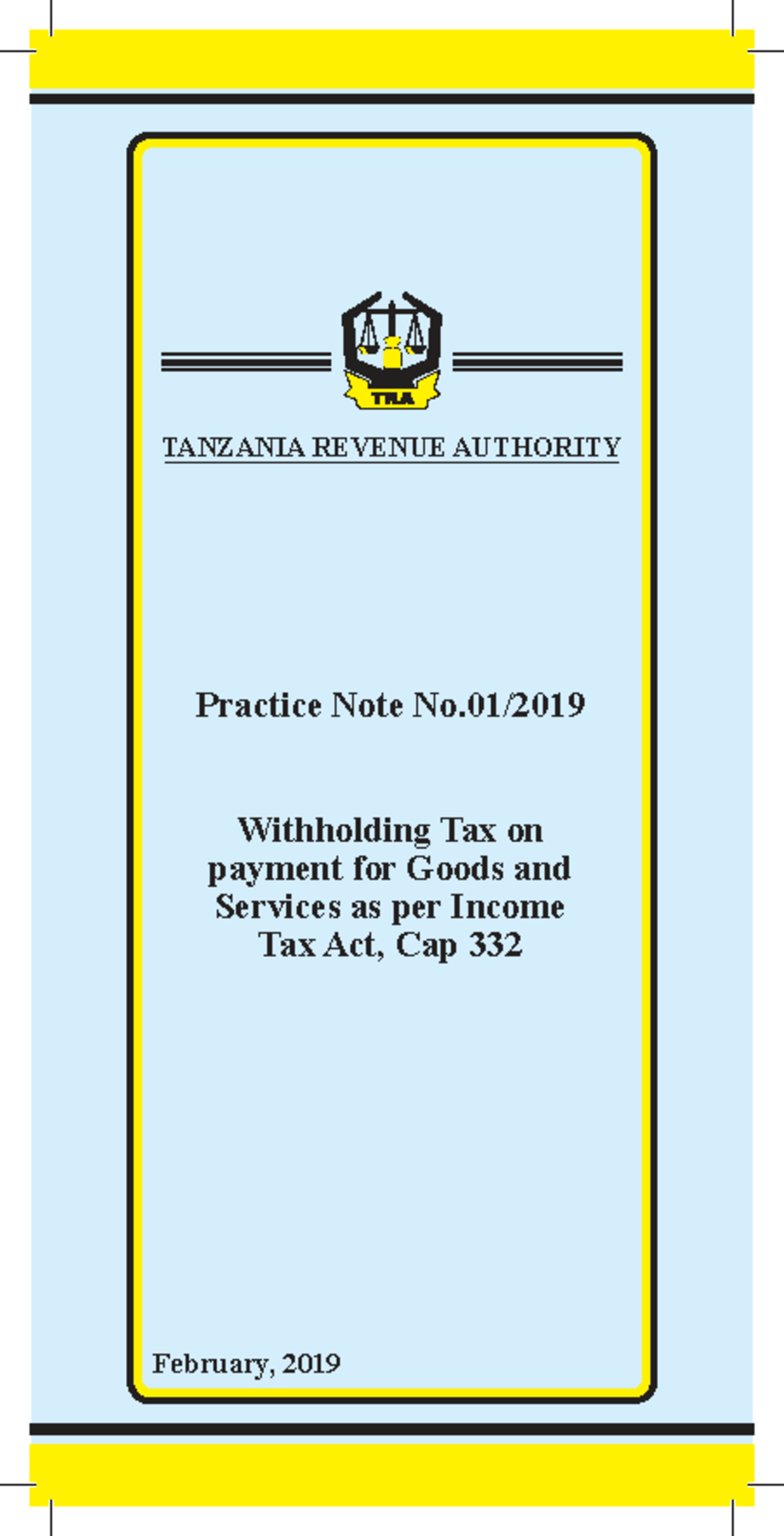 Withholding Tax on Payments for Goods and Services - Practice Note ...