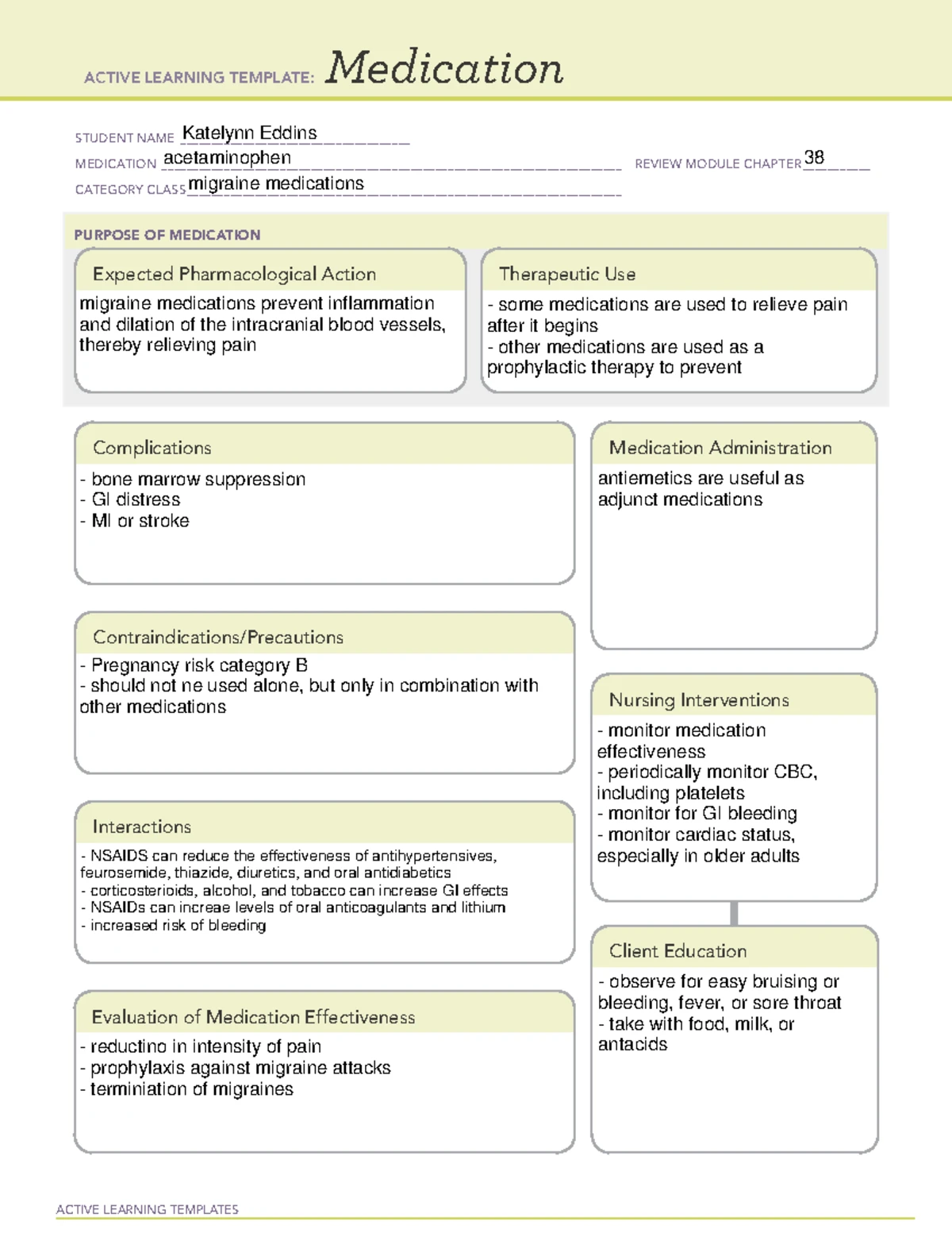 Oxygen Therapy ATI Template - ACTIVE LEARNING TEMPLATES THERAPEUTIC ...