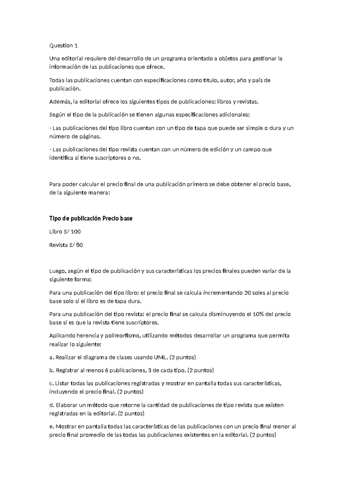 Práctica Calificada 1 (PC1) CC200: Fundamentos de Programación 2024-1 - Studocu