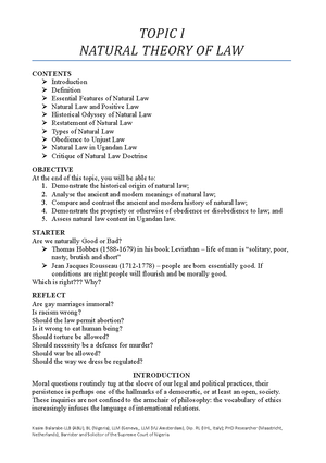 Statutory declaration of land - THE REPUBLIC OF UGANDA IN THE MATTER OF ...
