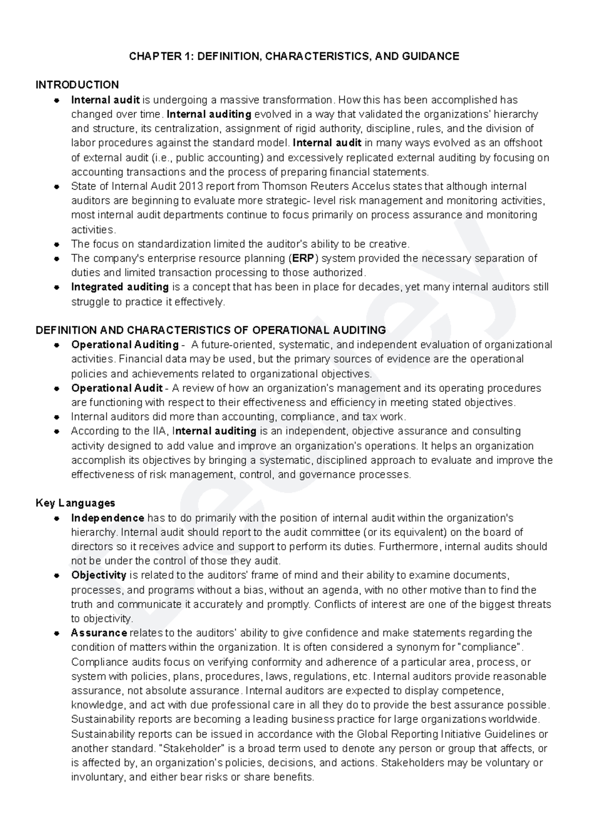 Operational Auditing: Definition, Objectives, Phases & Key Concepts ...