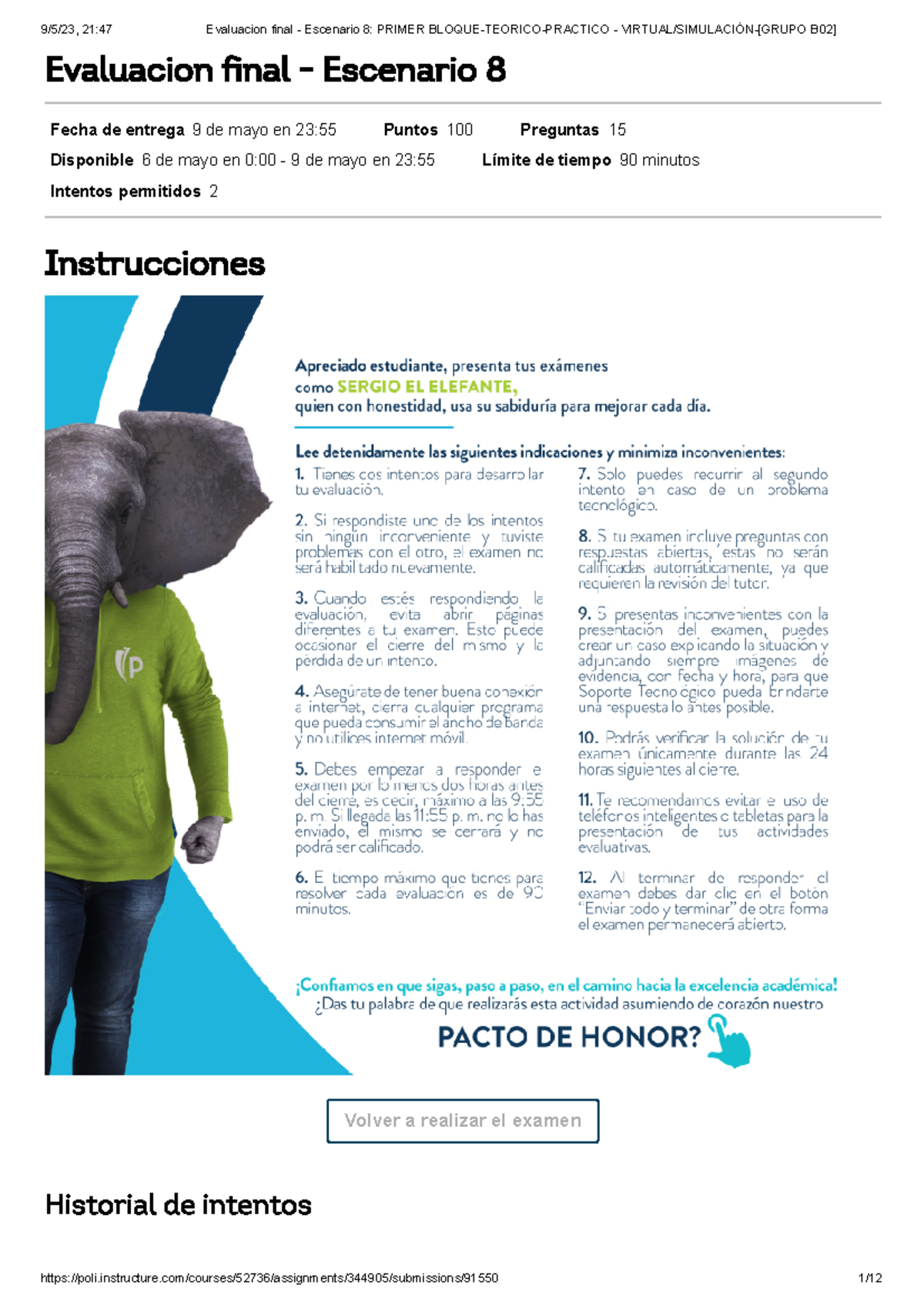 Evaluación Final - Escenario 8 (Curso Simulación y Modelado) - Studocu