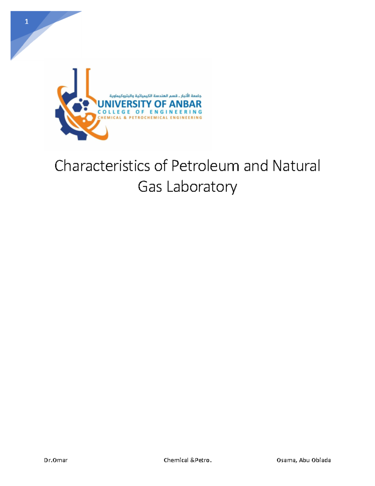 Exper. 2 - Gururjbfbbd - Characteristics of Petroleum and Natural Gas ...
