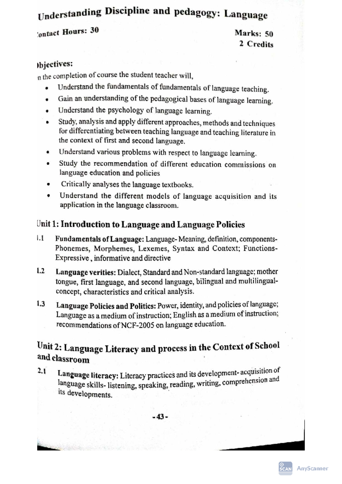 Understanding Discipline and Pedagogy: Language Teaching Insights (ENG ...