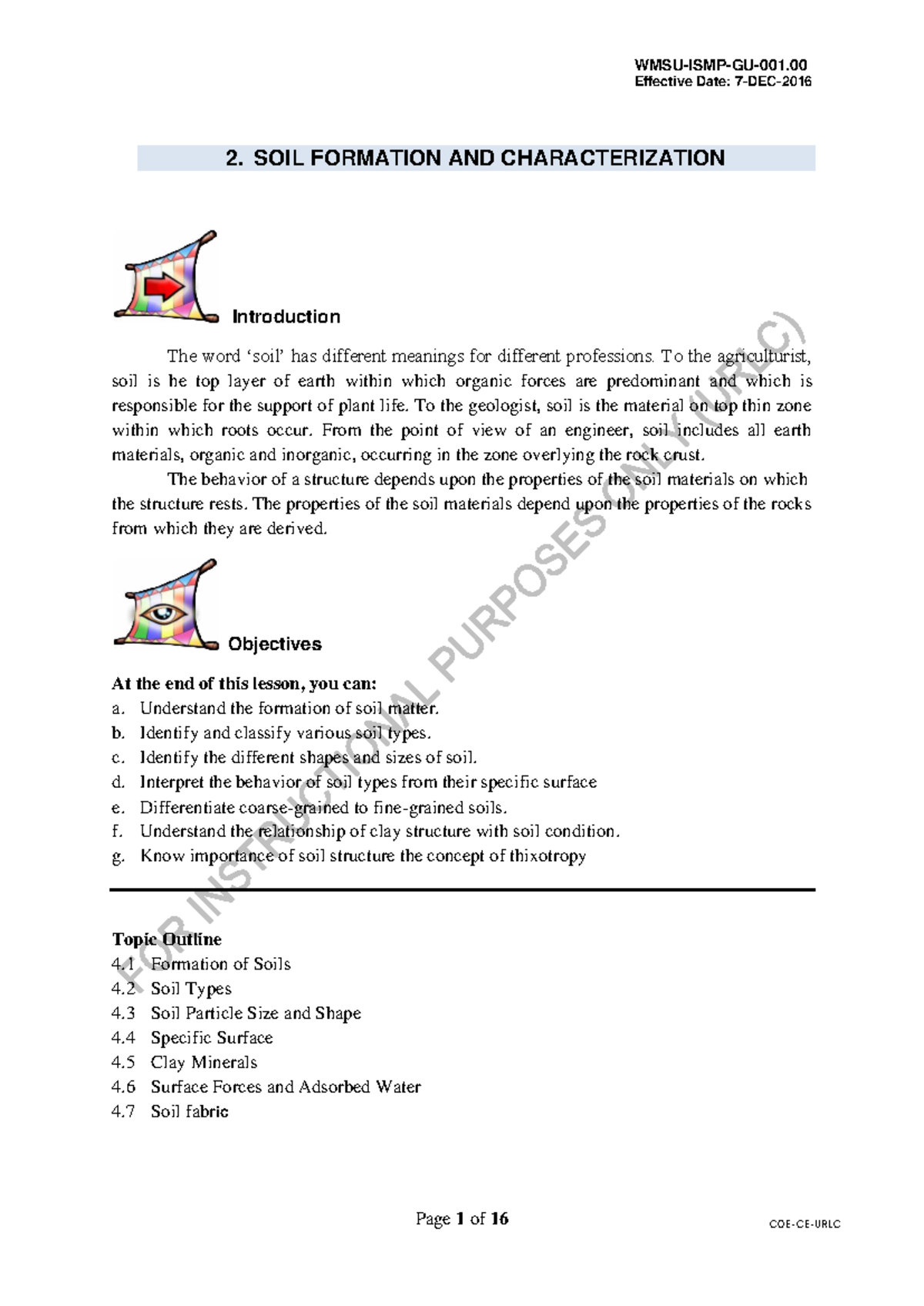 Soil Formation and Characterization (LEC) - Types, Properties ...