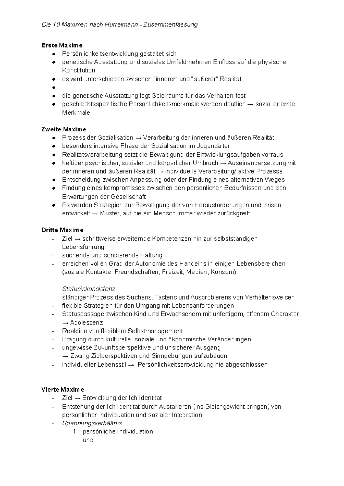 Hurrelmann - Sozialisationstheoretische Maximen der Jugendforschung ...
