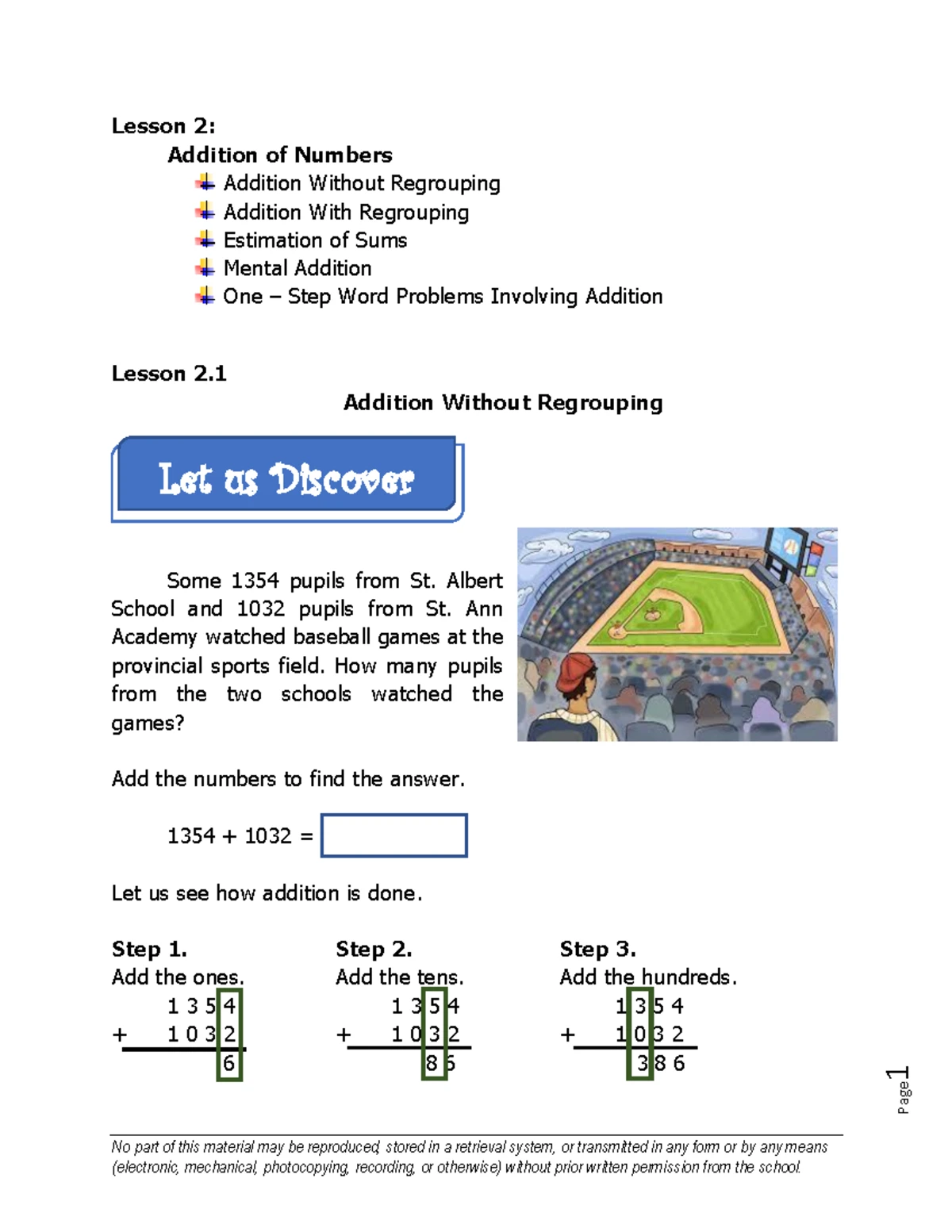 Factsheet: Lesson 1 on Numbers & Place Value for Grade 3 Learners - Studocu