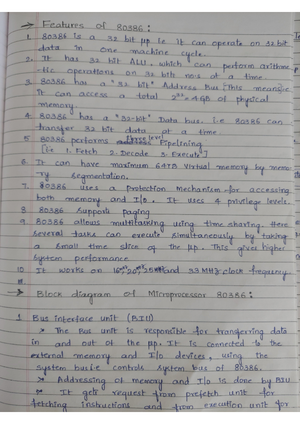 1 Microprocessor UNIT III QP & Solution 1 - MICROPROCESSOR SE-SEM IV UNIT III MEMORY MANAGEMENT ...