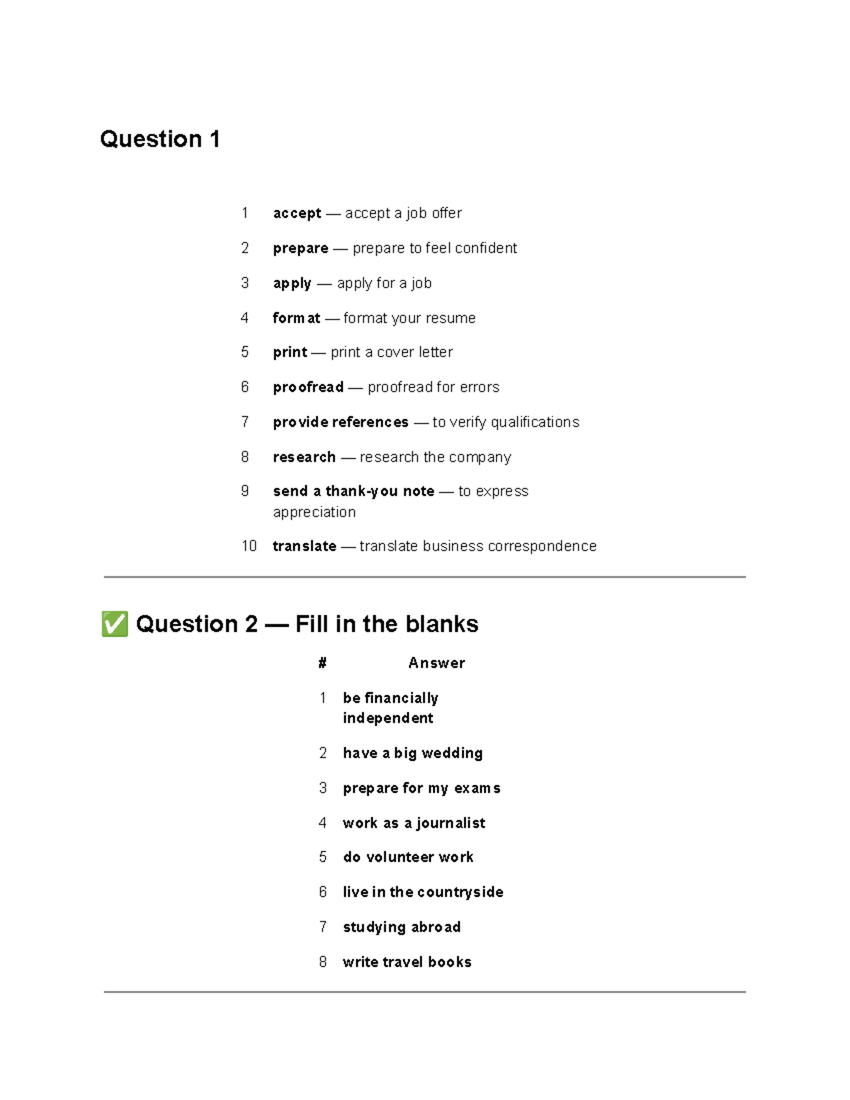 Job Application and Career Preparation Guide - Studocu