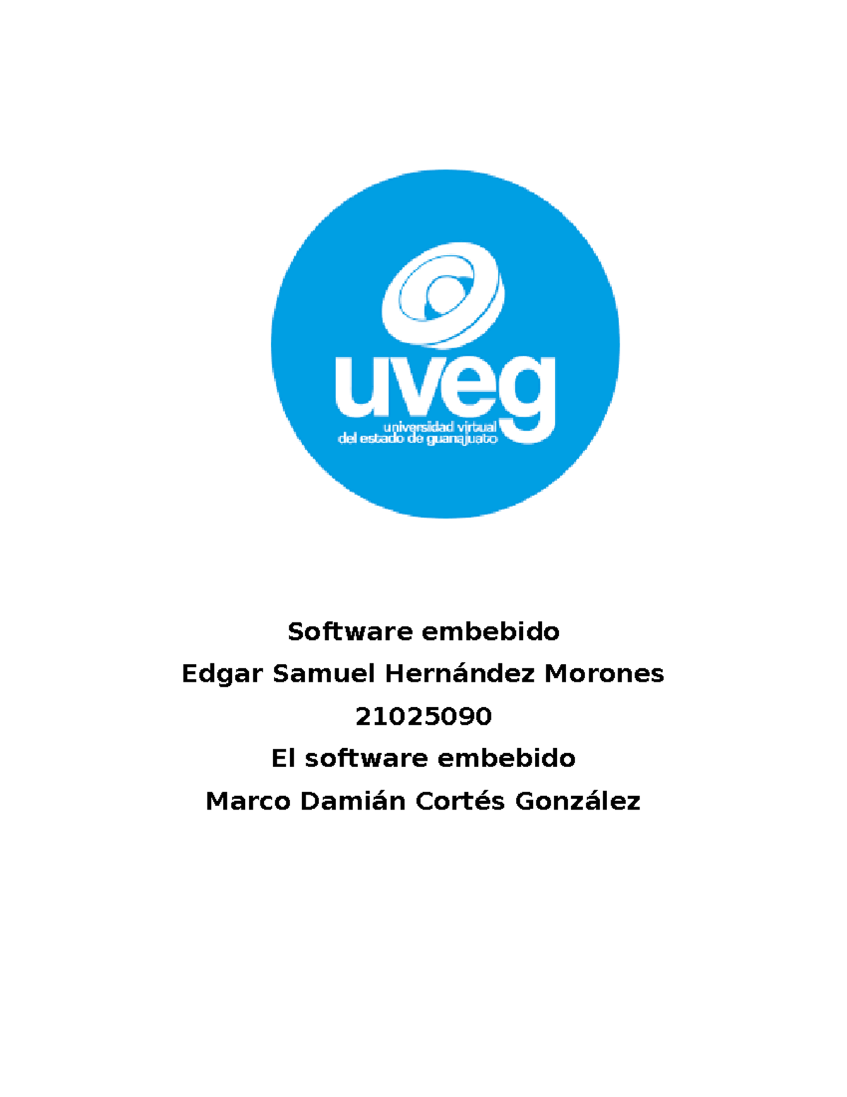 Software Embebido: Impacto en la Vida Cotidiana R1 U1 - Studocu
