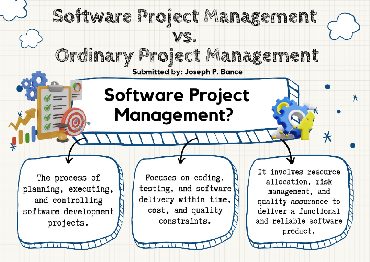 Software Project Management vs Ordinary Project Management Comparison ...