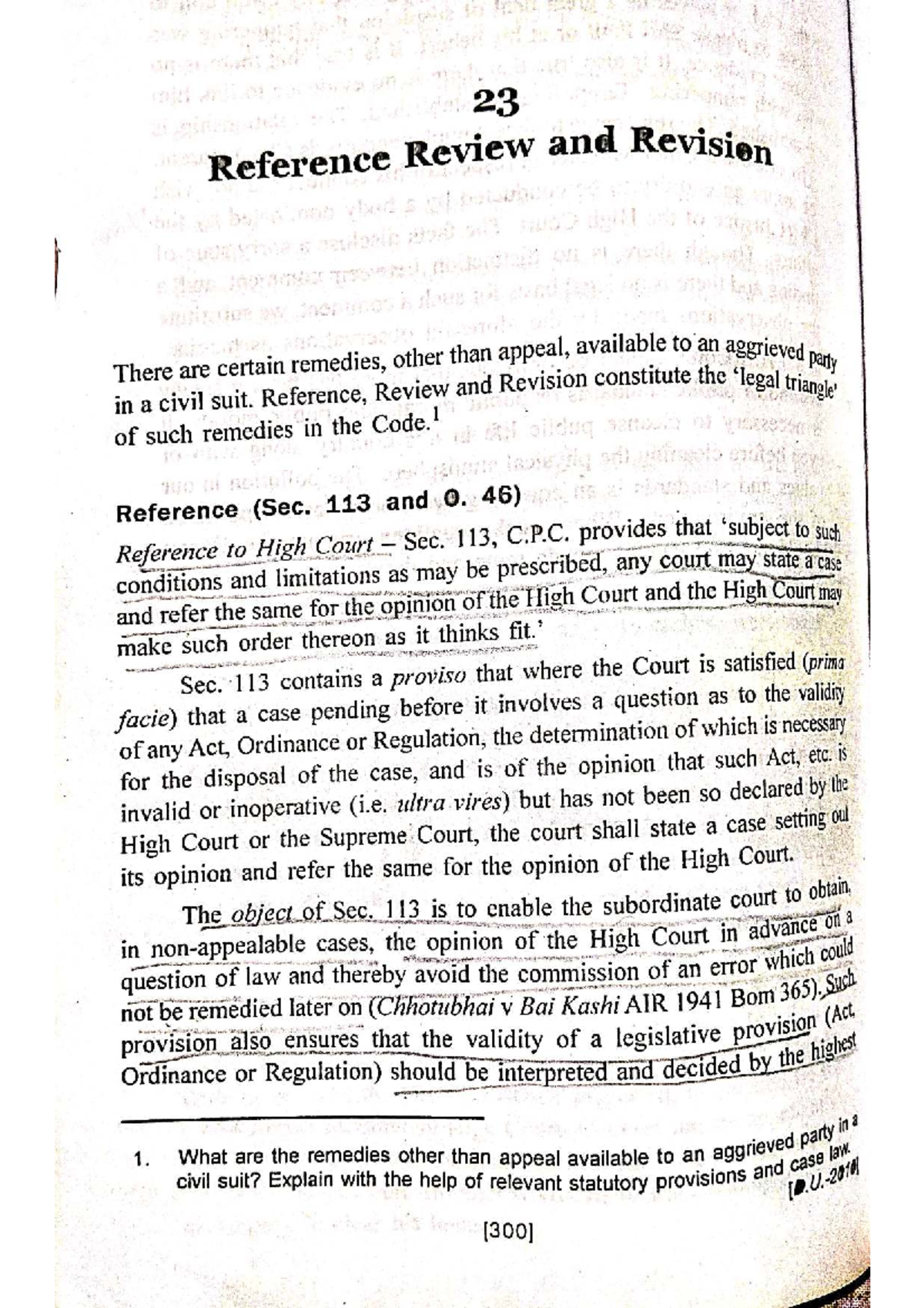 CIVIL LAW 23: Reference, Review, and Revision Remedies Explained - Studocu