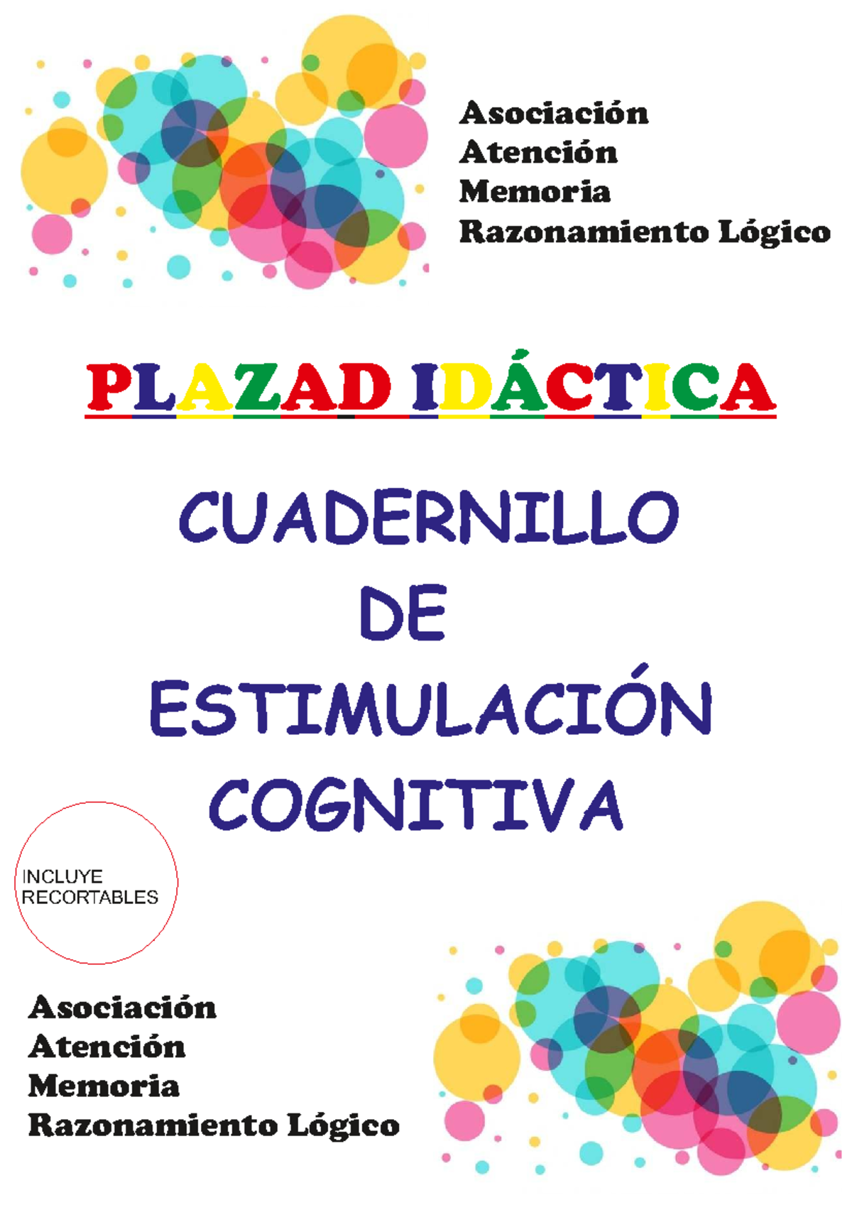 Cuadernillo de Estimulación Cognitiva - Actividades y Ejercicios - Studocu