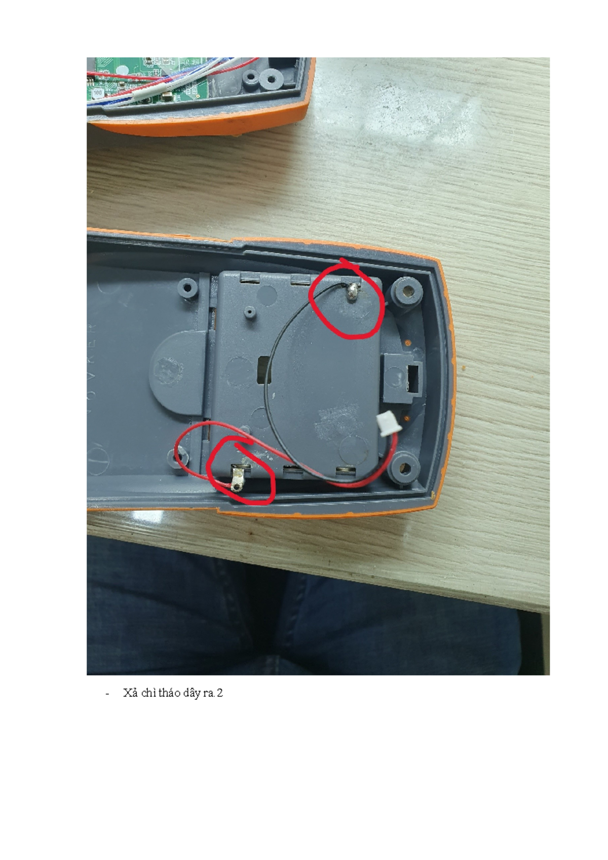 Hd Lam Pin Sac OTDR - Tai lieu huong dan - Thermodynamics - Xả chì tháo ...