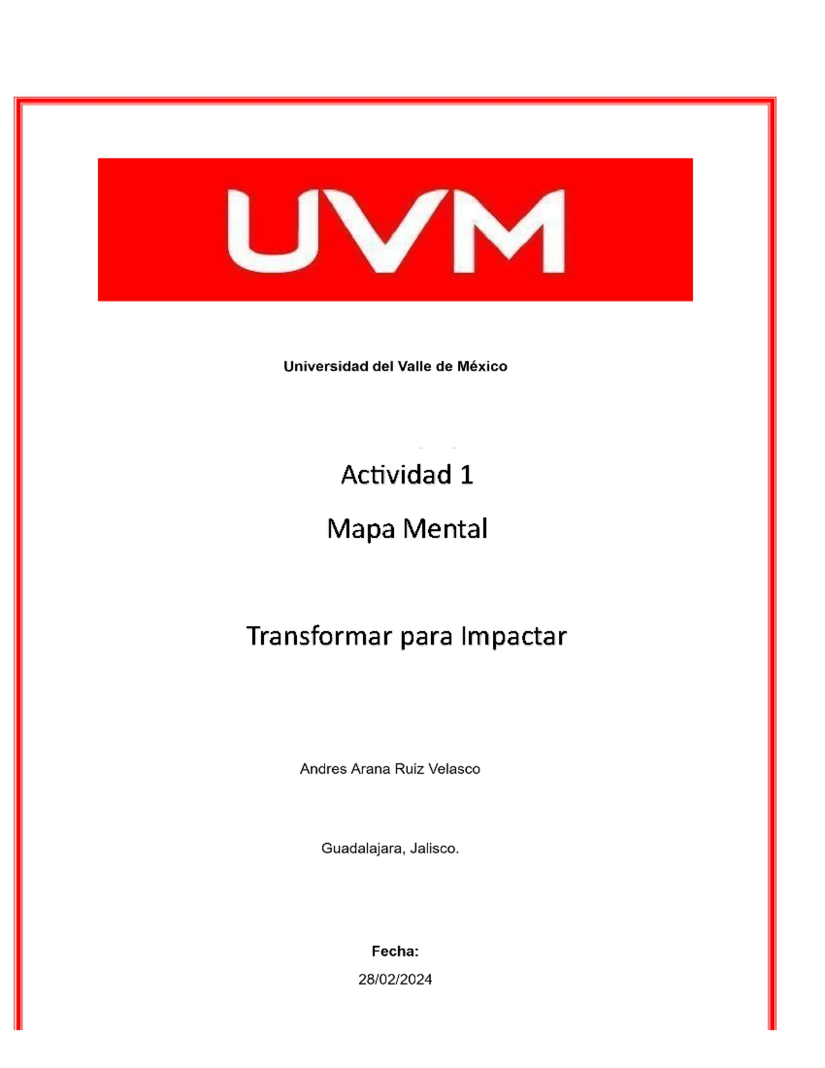 Actividad 3 - Actividad 3. Tecnología disruptiva Transformar para ...