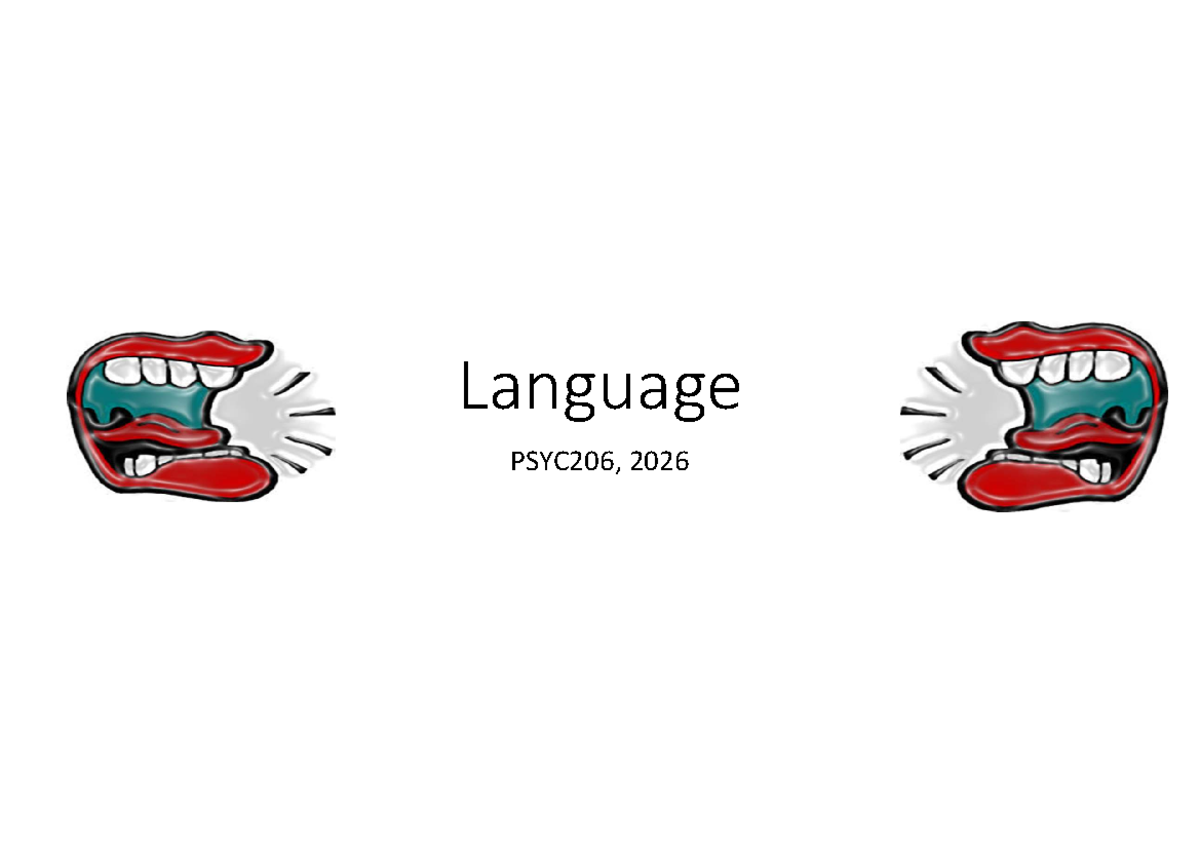 PSYC206 Lecture Notes: Language Basics and Diversity - Studocu