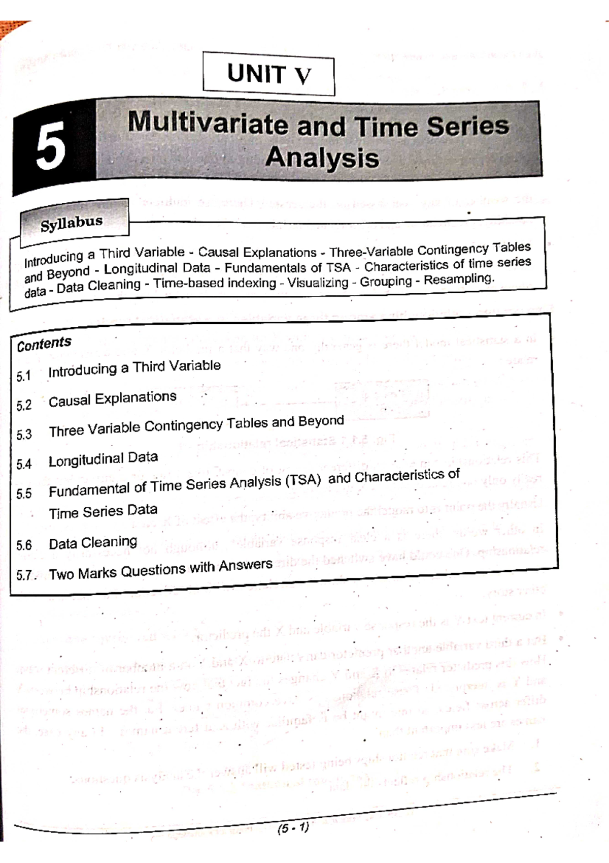 EDA Unit 5: In-Depth Exploration and Analysis Techniques - Studocu