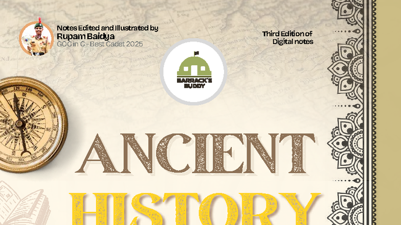 Ancient History Notes (3rd Ed.) - Key Concepts & Timelines - Studocu
