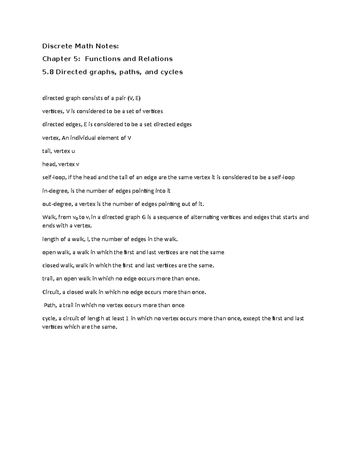 Discrete Math Notes on sections 5.8-5.10 - Discrete Math Notes: Chapter ...