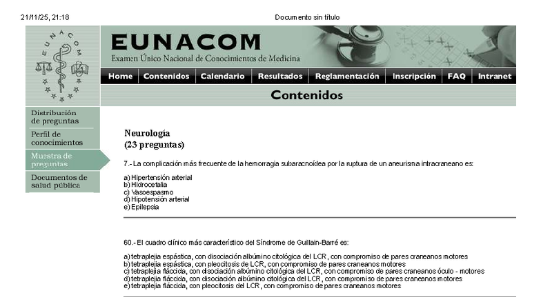 21:18 Repaso de Neurología: Preguntas y Diagnósticos Clave - Studocu