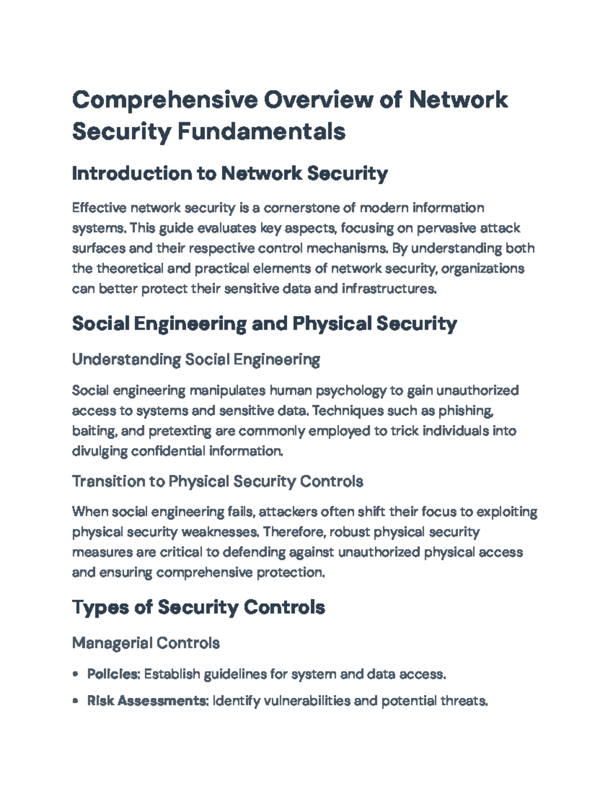 Network Security Fundamentals: Comprehensive Overview & Best Practices ...