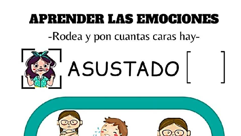 APRENDER LAS EMOCIONES - Actividades y Ejercicios (FLL 4Y1402) - Studocu