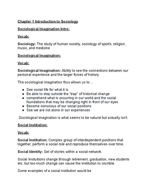 Chapter 3 culture - notes - SAGE Publishing, 2021 Chapter 3:culture ...