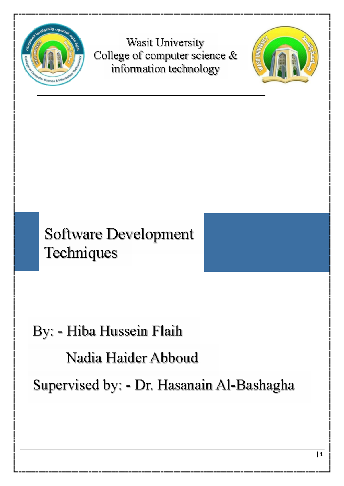 Agile Software Development Techniques: A Comprehensive Overview (CS 101 ...