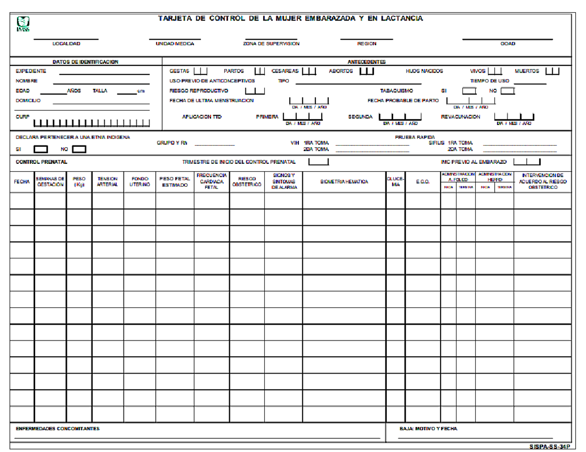 Formatos en Blanco Sispa 2024: Guía y Ejemplos - Studocu