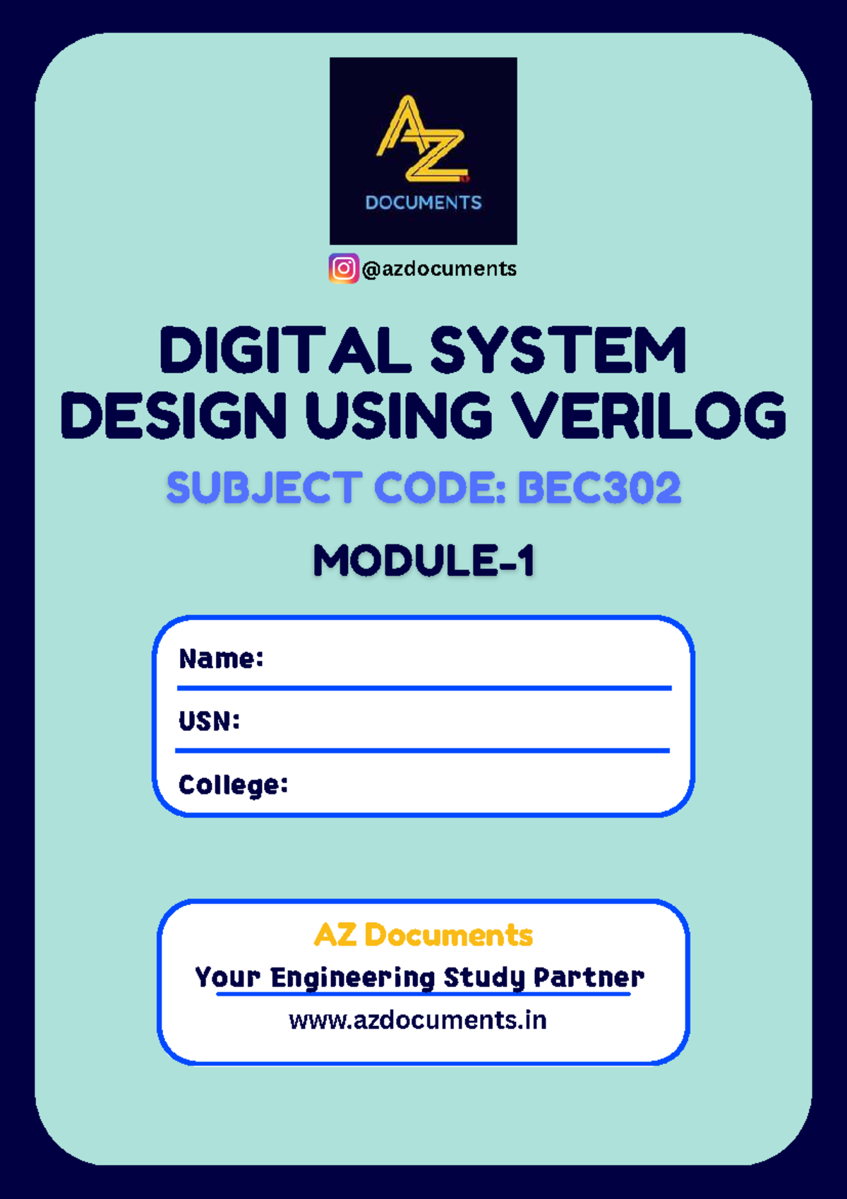 Digital System Design: Combinational Logic Principles - BEC302 - Studocu