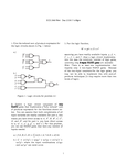 ECE 2060 - OSU - Introduction to Digital Logic - Studocu
