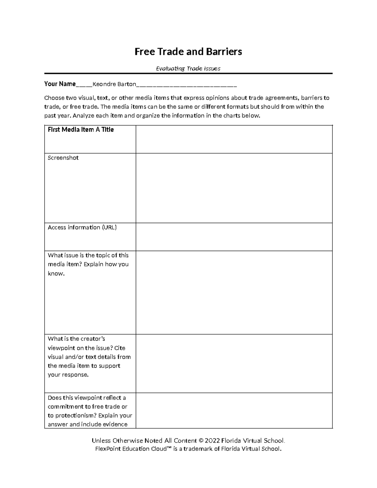 Free Trade & Barriers Analysis Assignment (ECO 101) - Studocu