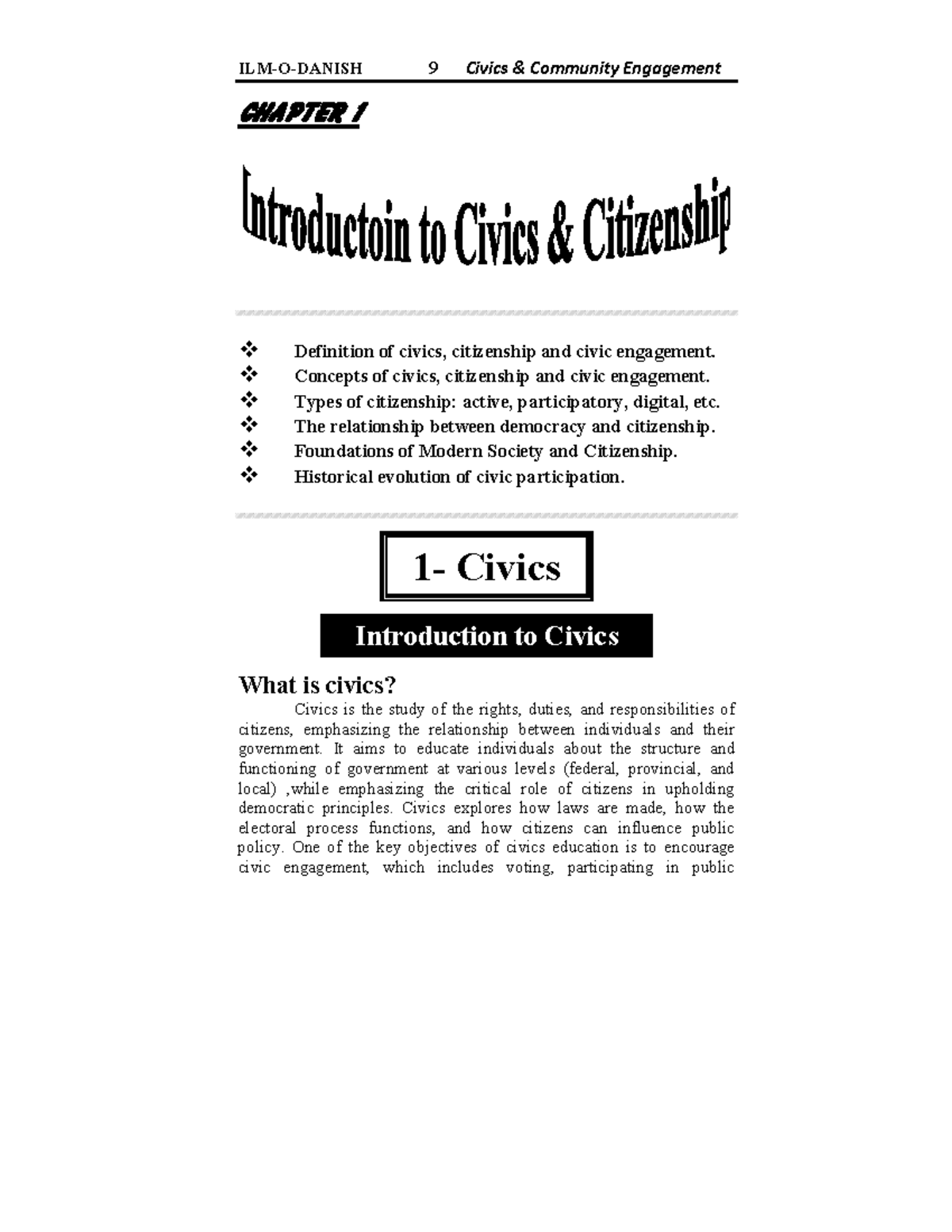 Civics 101: Understanding Citizenship and Civic Engagement Concepts ...