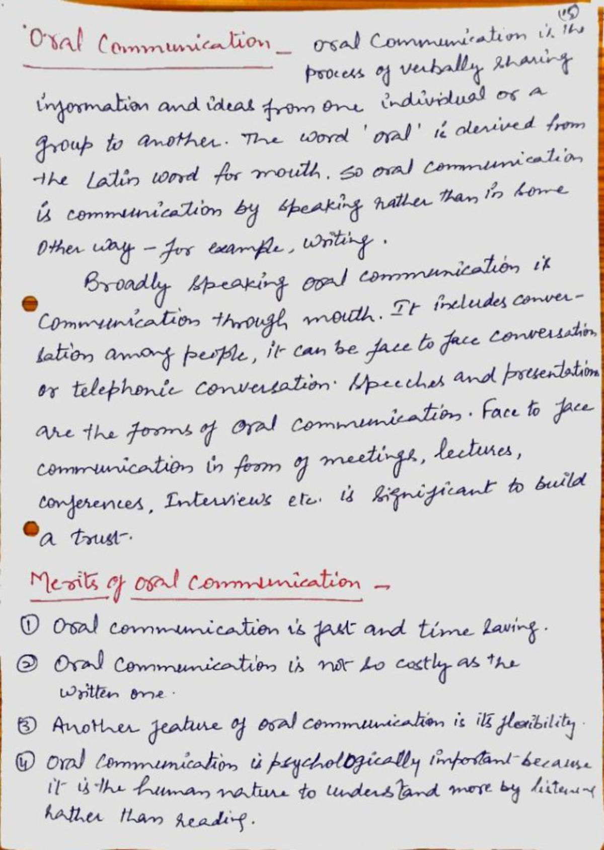 Unit 4 Notes - Soft Skills: Mastering Oral Communication Techniques ...
