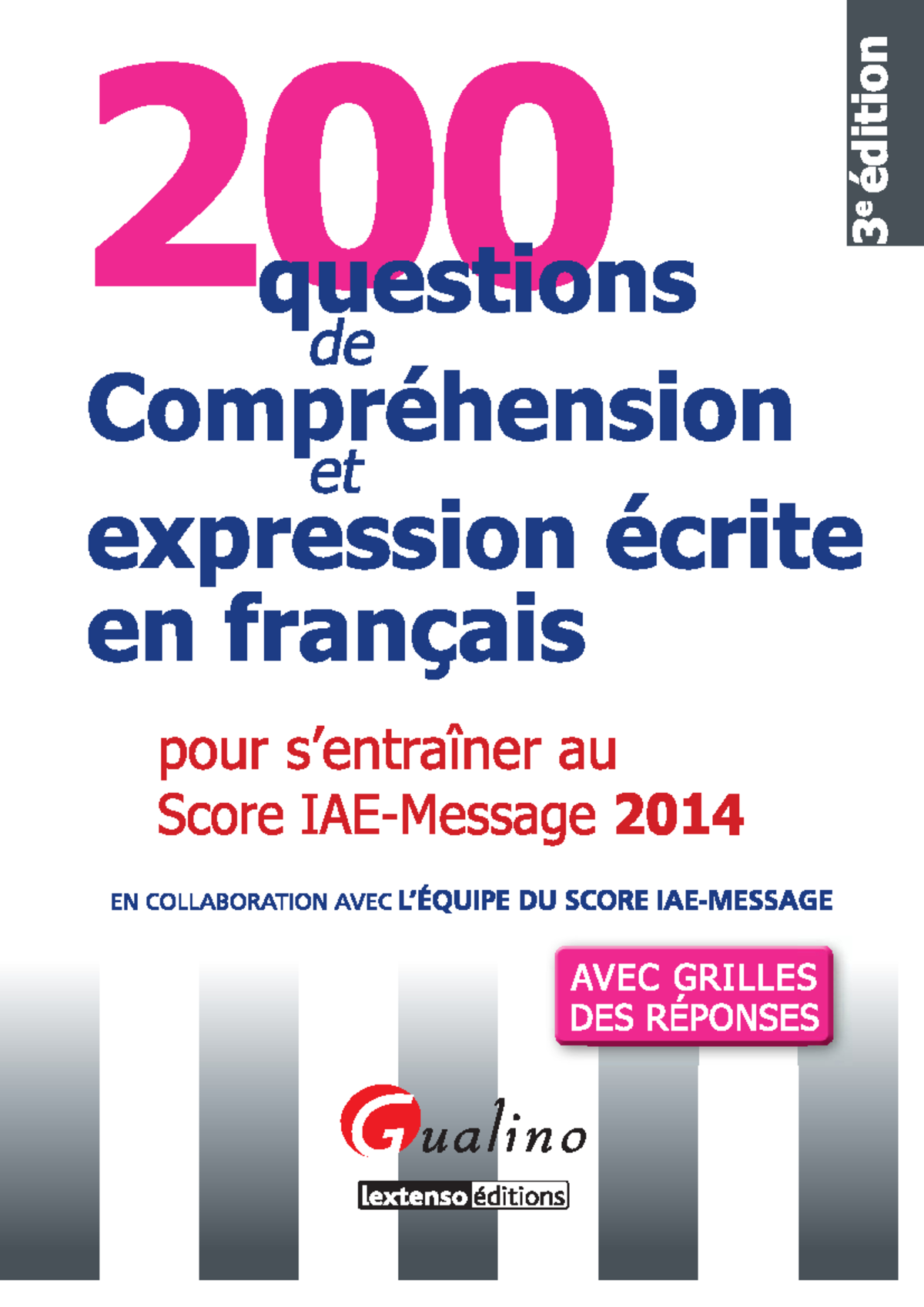 200 QCM de compréhension et expression écrite en français - Studocu