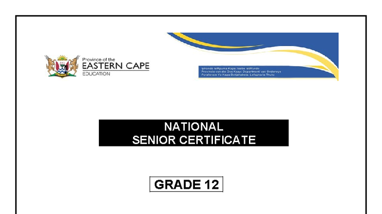 Accounting P2 Question Paper - Grade 12 September 2025 - Studocu