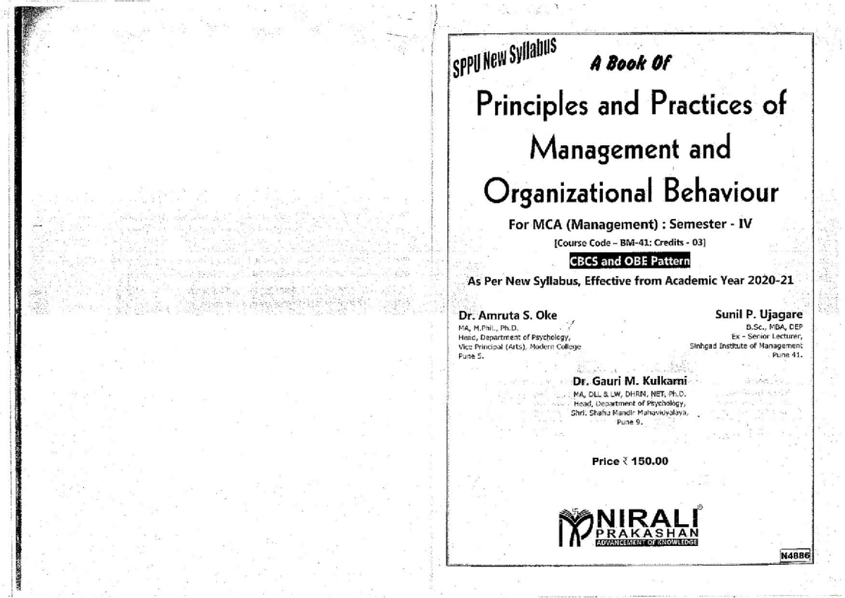 PPM OB Books - PPM Study Guide - Studocu