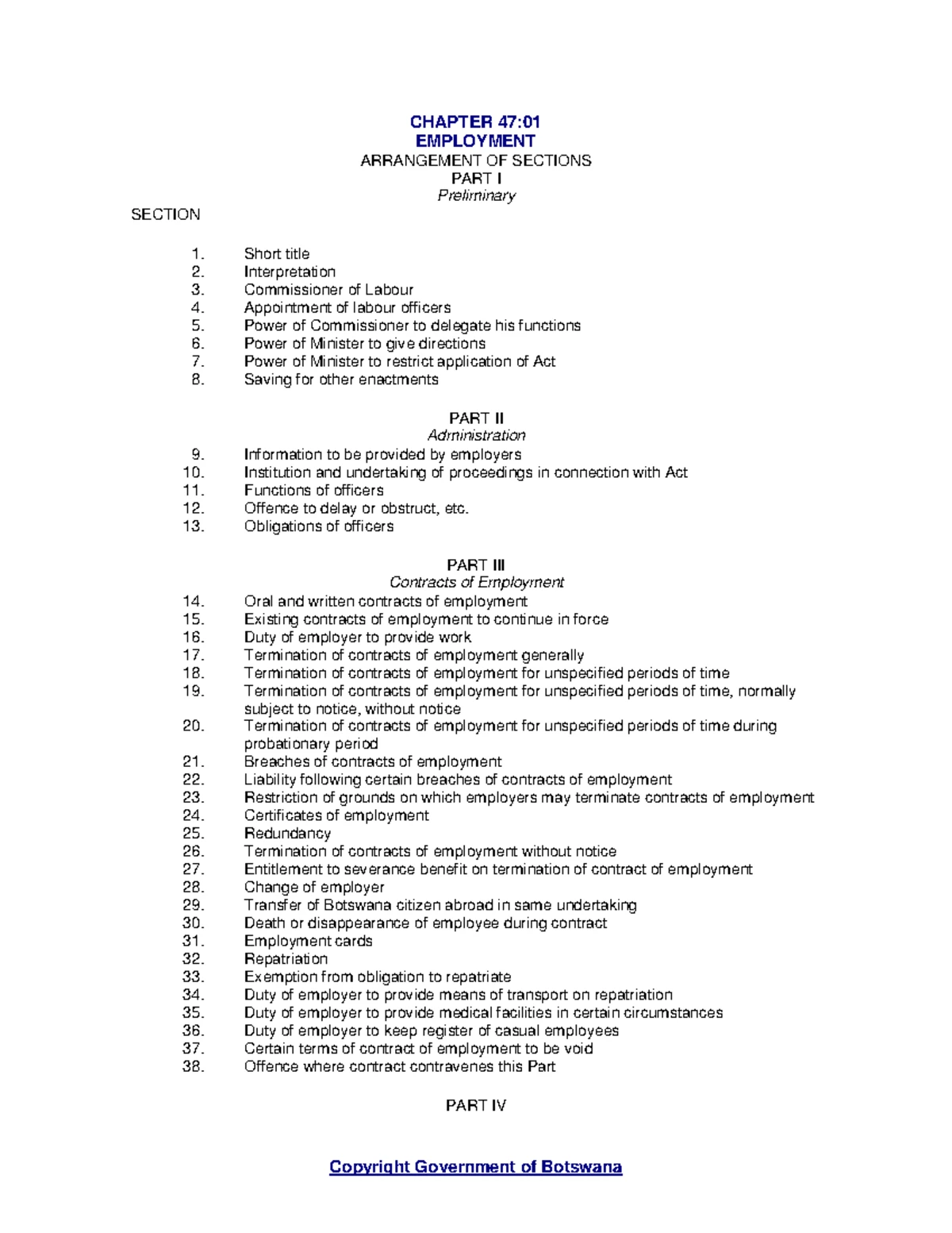 HIGH Courts and Magistrates Contact List for Botswana Courts - Studocu