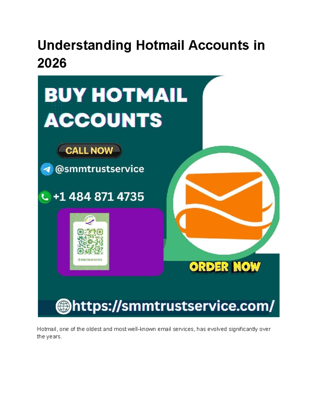 Understanding Hotmail Accounts in 2026: A Comprehensive Guide - Studocu